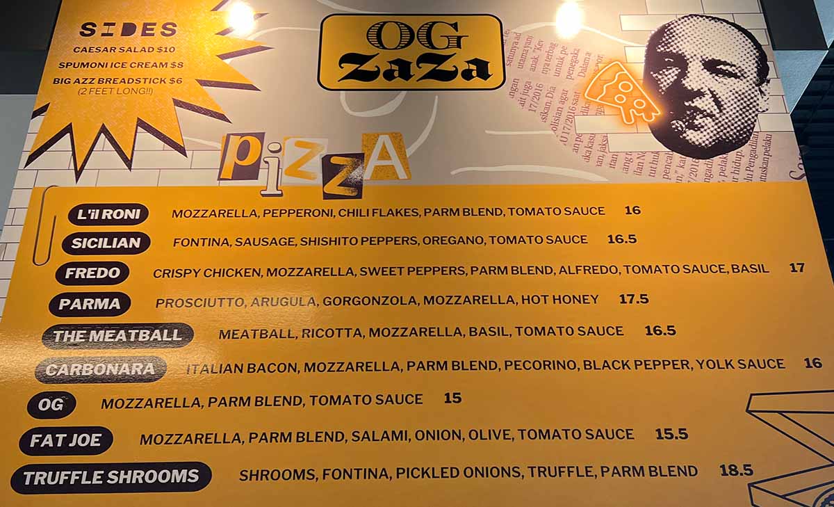 OG Zaza Pizza Review: New Kid On The Block!